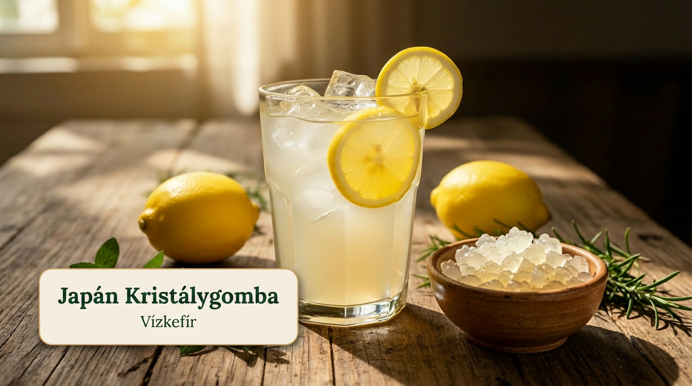 Japán Kristálygomba Vásárlás - Prémium Minőségű Vízkefír Gomba